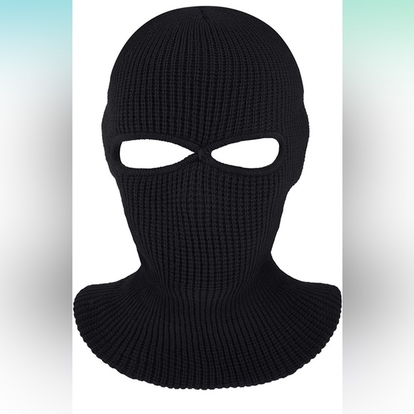 Accessories | 3 Full Face Cover Knit Ski Mask Ultrathin Full Face Mask ...